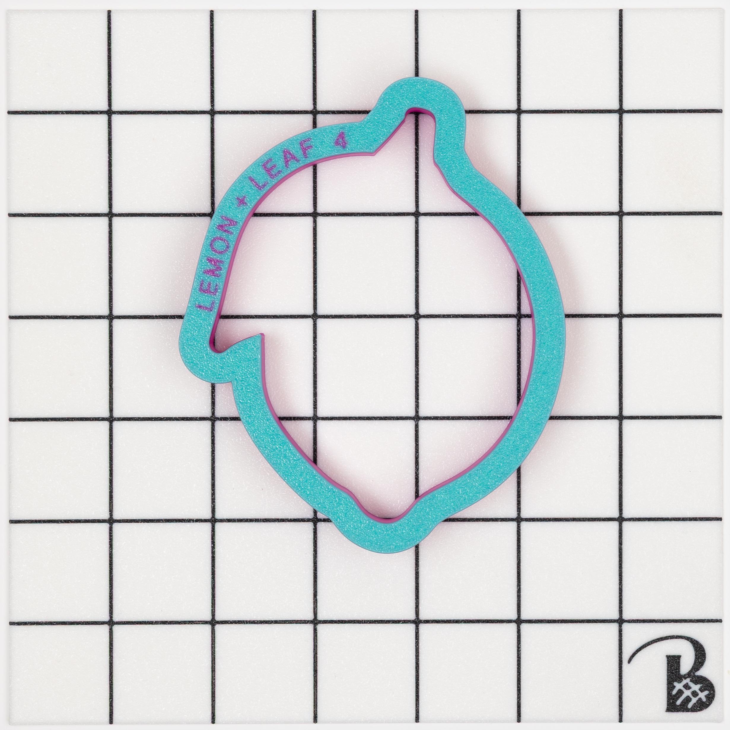 Lemon With Leaf Cookie Cutter - Etsy