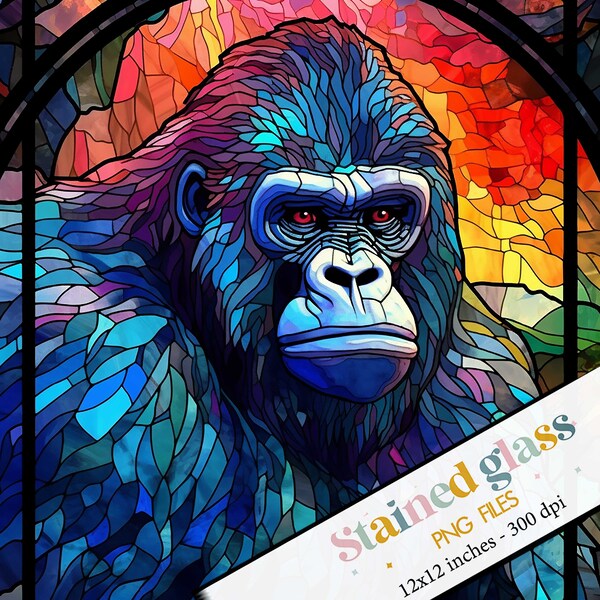 Gorilla Glass Wall Art - Etsy