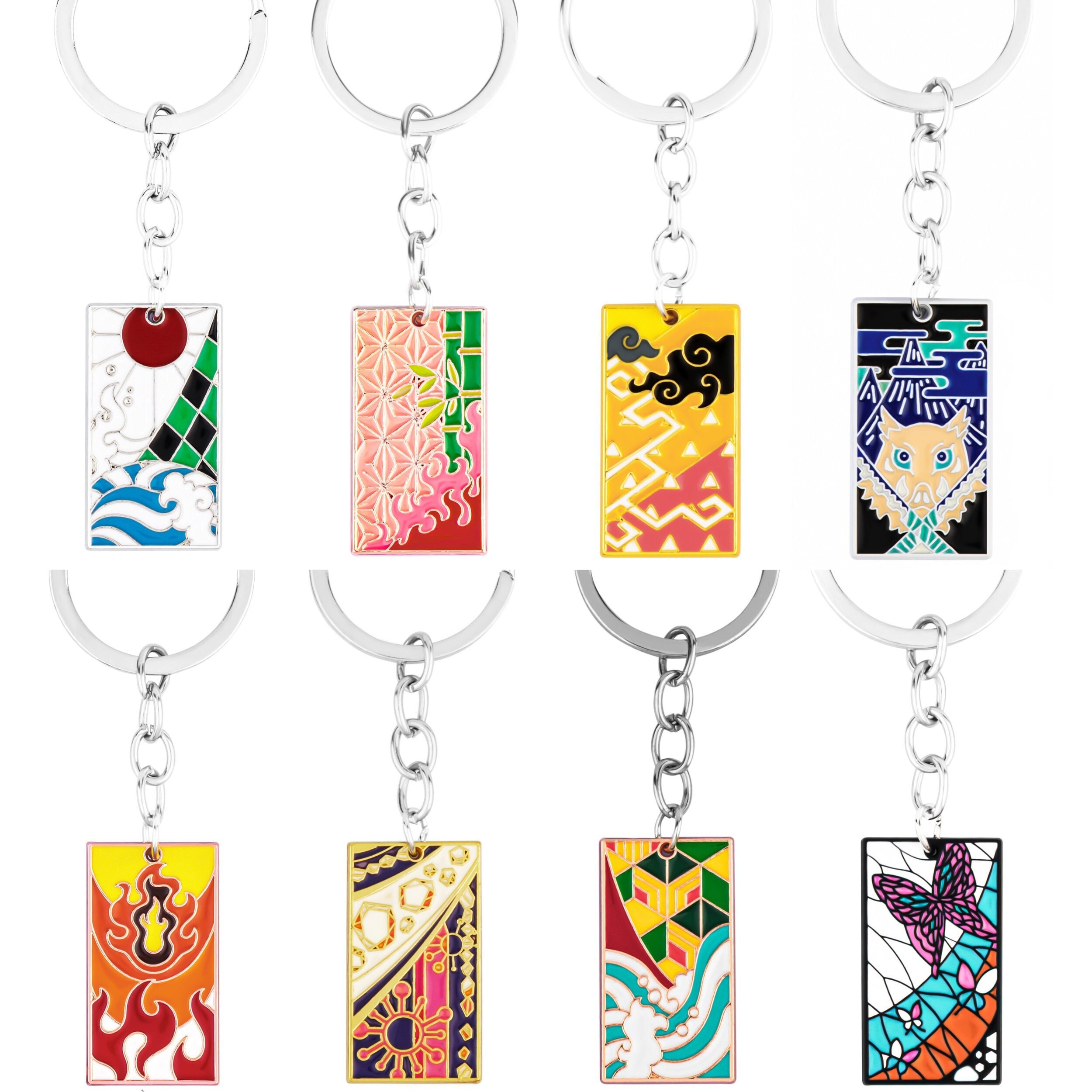 Demon Slayer Keychain Get Your Favorite Anime Characters - Etsy