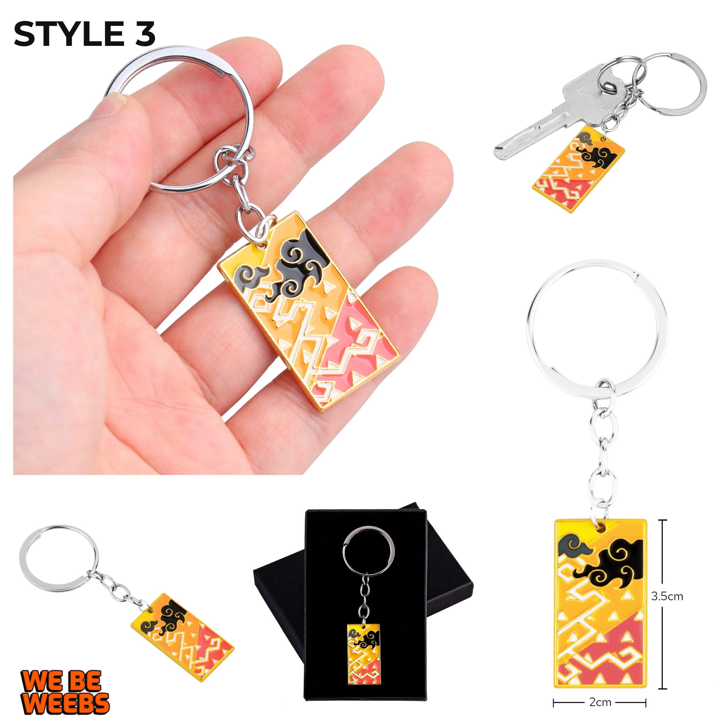 Demon Slayer Keychain Get Your Favorite Anime Characters - Etsy UK