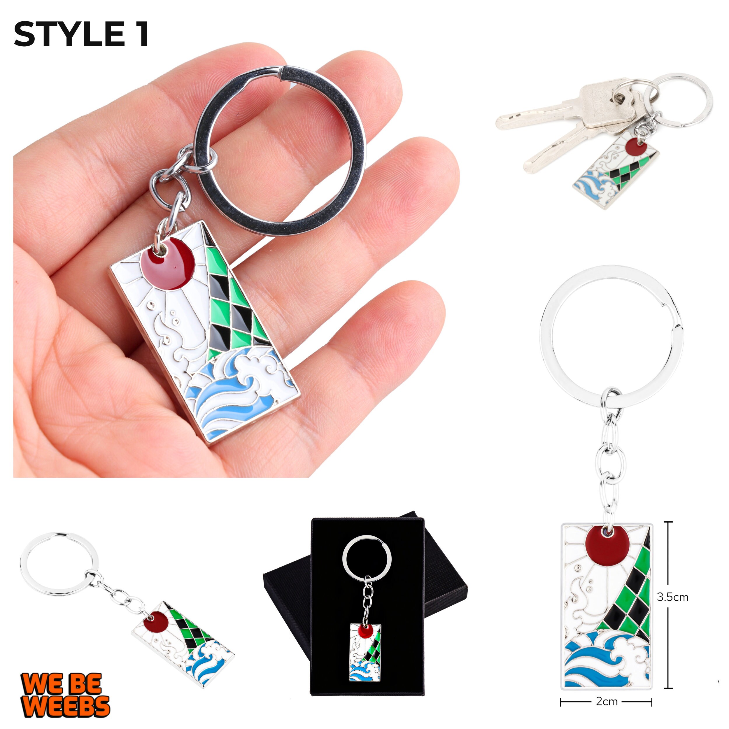 Demon Slayer Keychain Get Your Favorite Anime Characters - Etsy UK