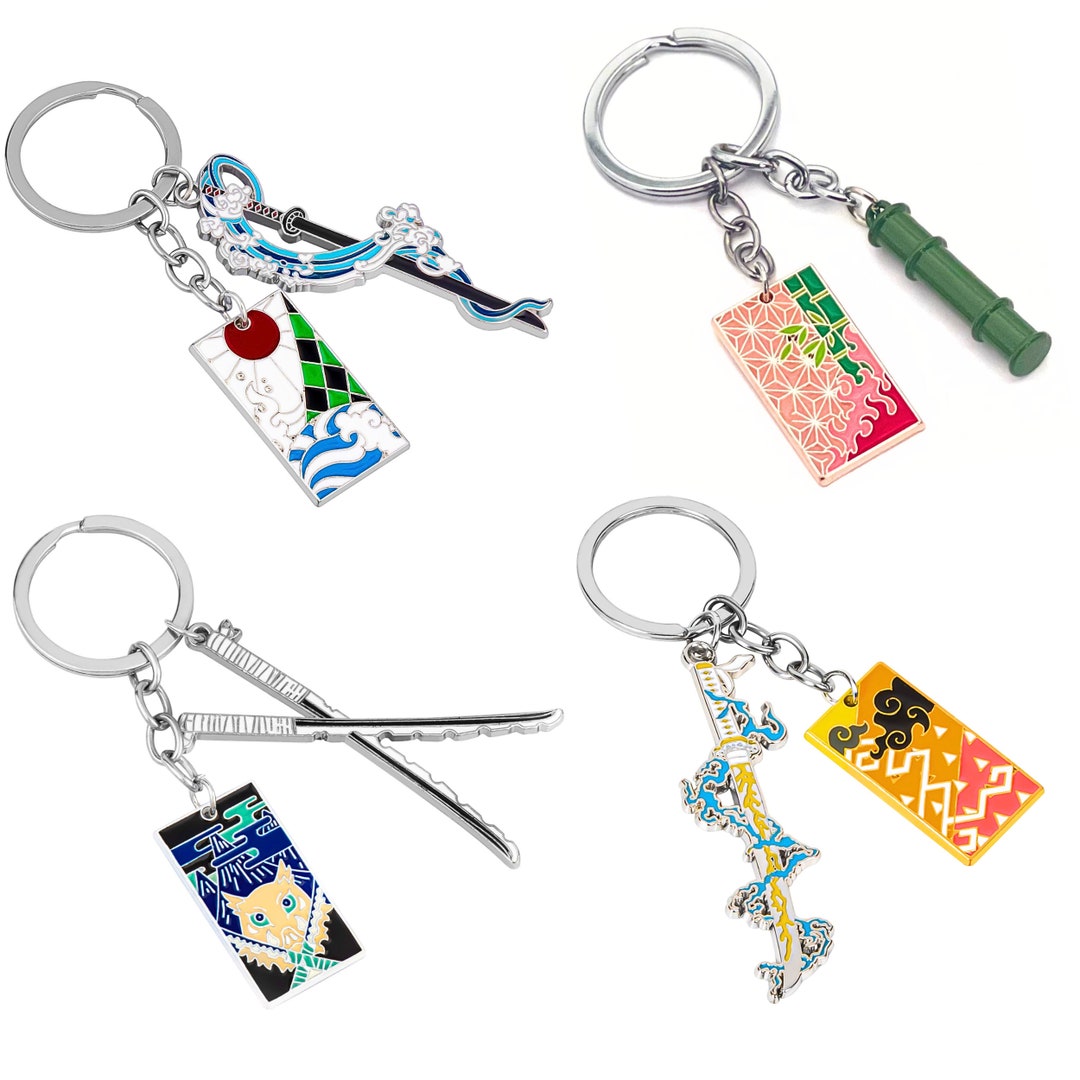 Demon Slayer Keychain for True Demon Slayer Fans Ultimate - Etsy UK