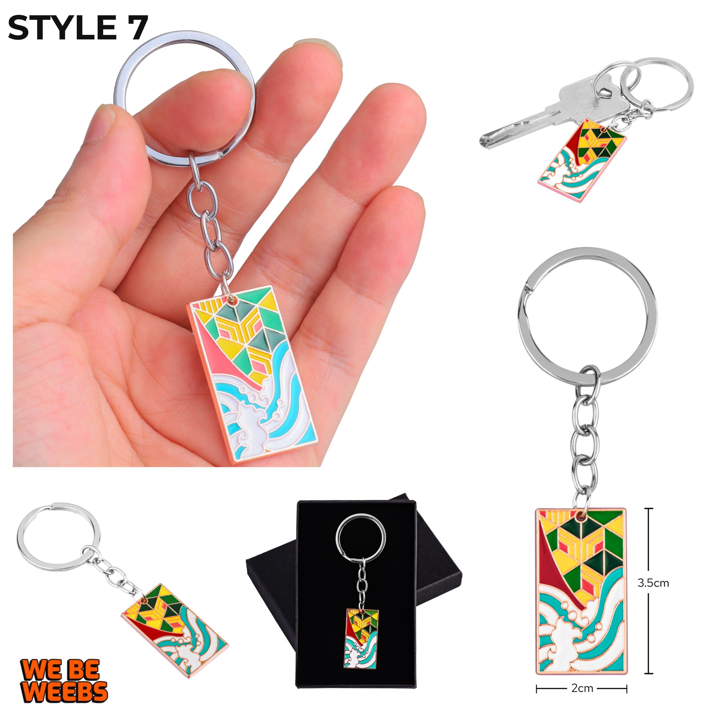 Demon Slayer Keychain Get Your Favorite Anime Characters - Etsy UK
