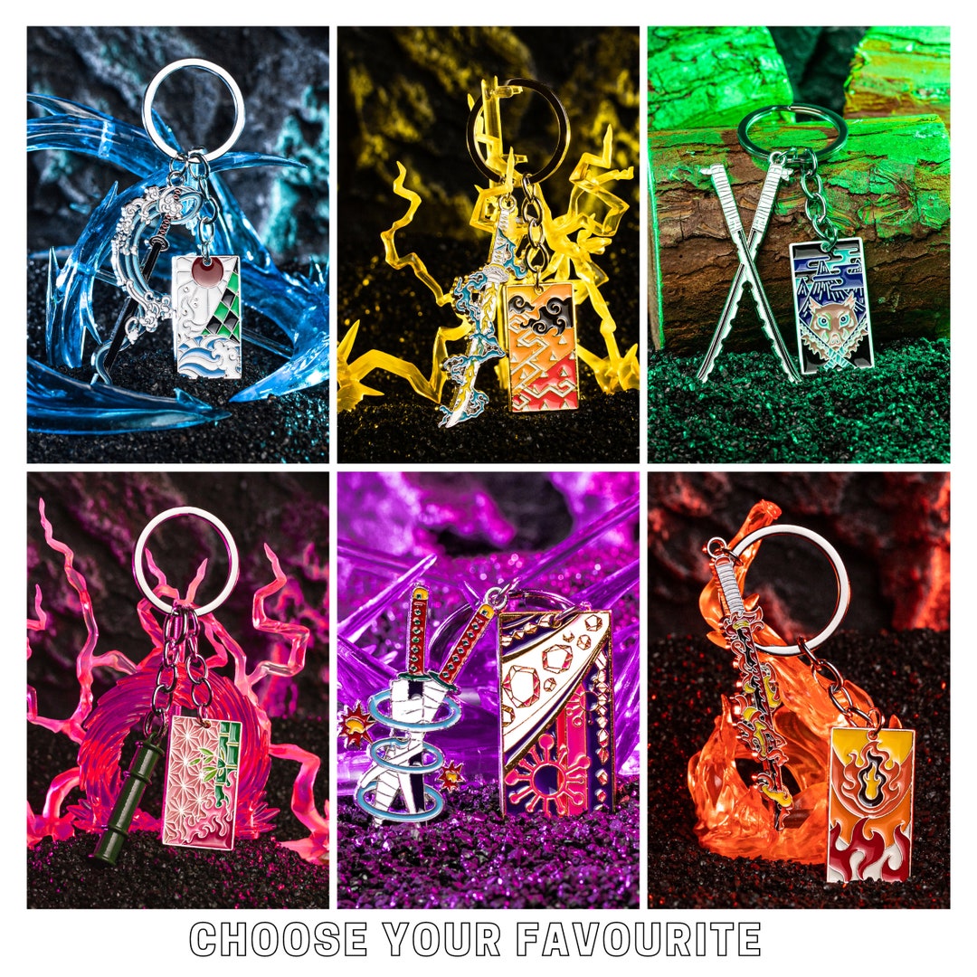 Demon Slayer Keychain for True Demon Slayer Fans Ultimate Anime Gifts ...