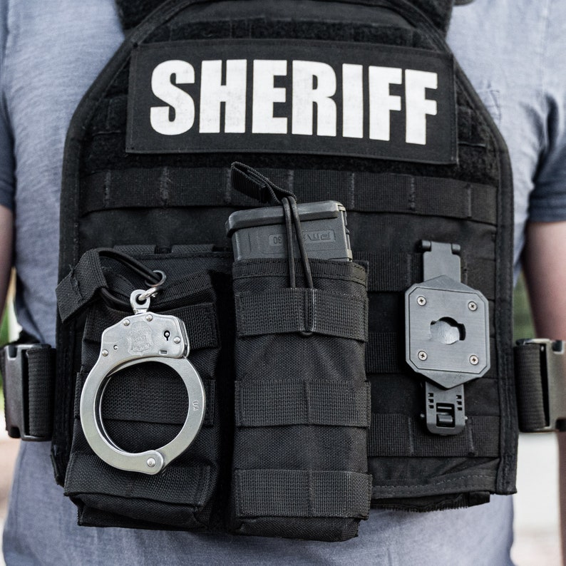 Police Magnum Heavy Duty Steel Handcuffs-double Safety Lock Restraints ...