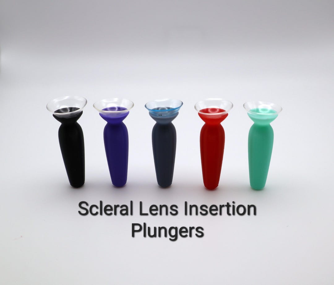 Scleral Lens Insertion Plunger (8 Pack) Custom Contact Lens Insertion ...
