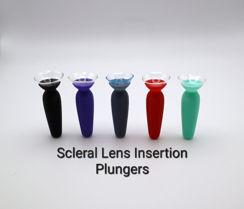 Scleral Lens Insertion Plunger (8 Pack) Custom Contact Lens Insertion ...