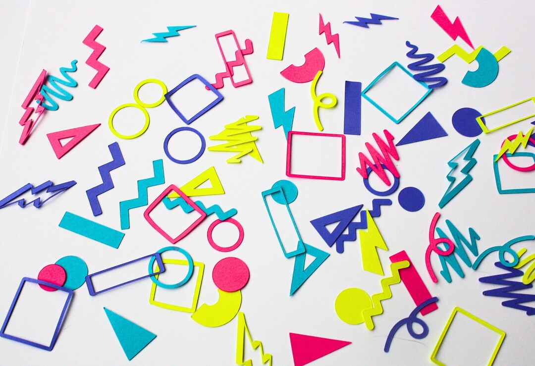 90's Confetti, Party Decorations, Custom Colors, Birthday Table Decor ...