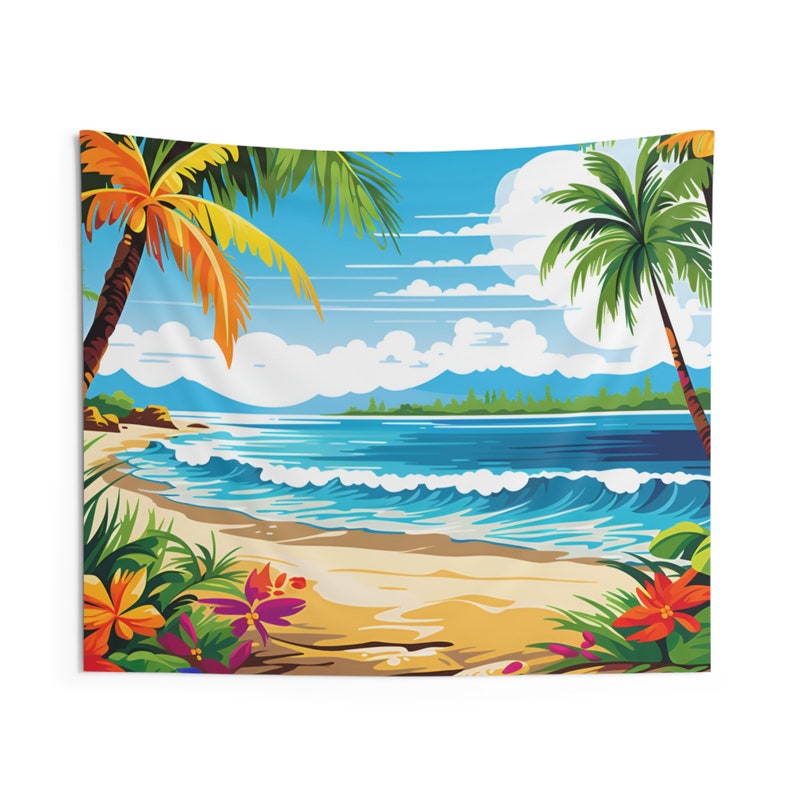 Tropical Tapestry - Etsy