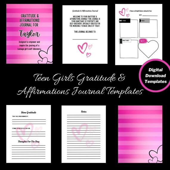 Teen Girl Printable Journal Pages Amazon.com: DIY Journal Kit For
