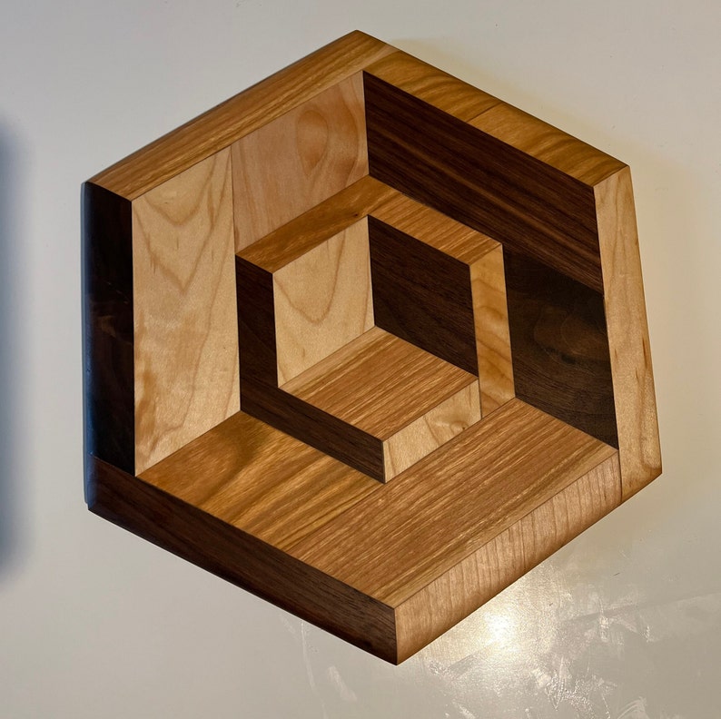 Optical Illusion Charcuterie Board Cutting Board - Etsy