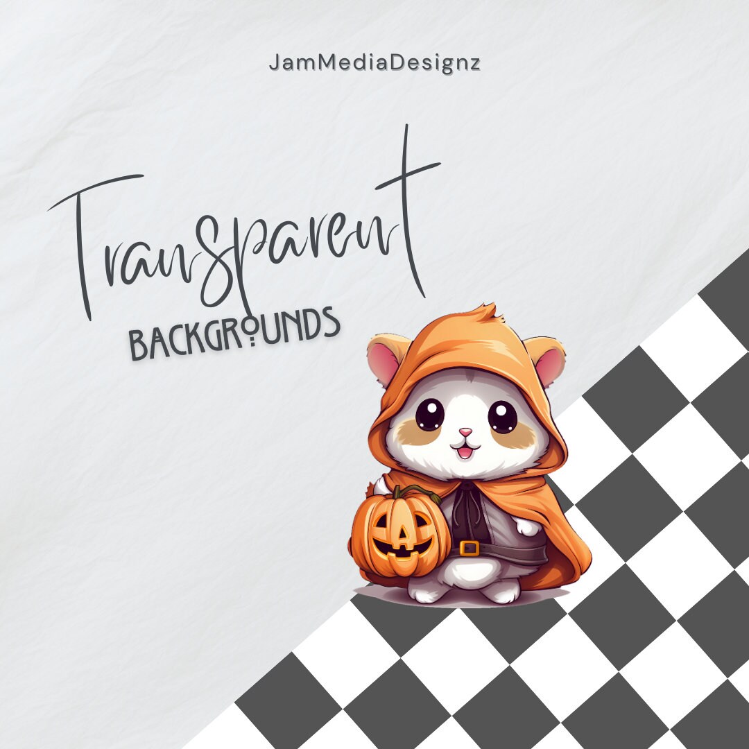 Halloween Woodland Animals Clipart forest Animals fox - Etsy