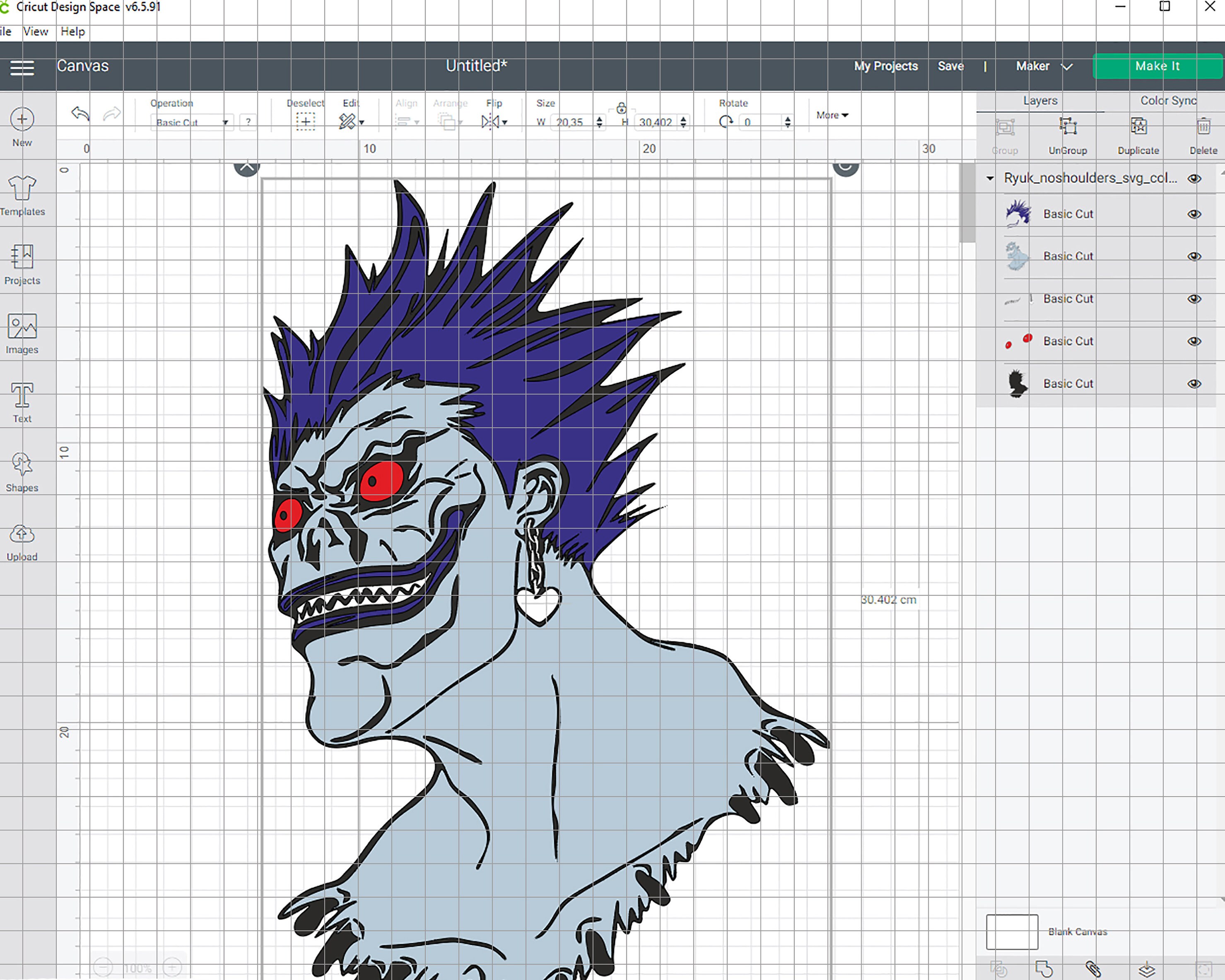 SVG PNG Cricut File Layered Cut Design for Printing, Engraving ...