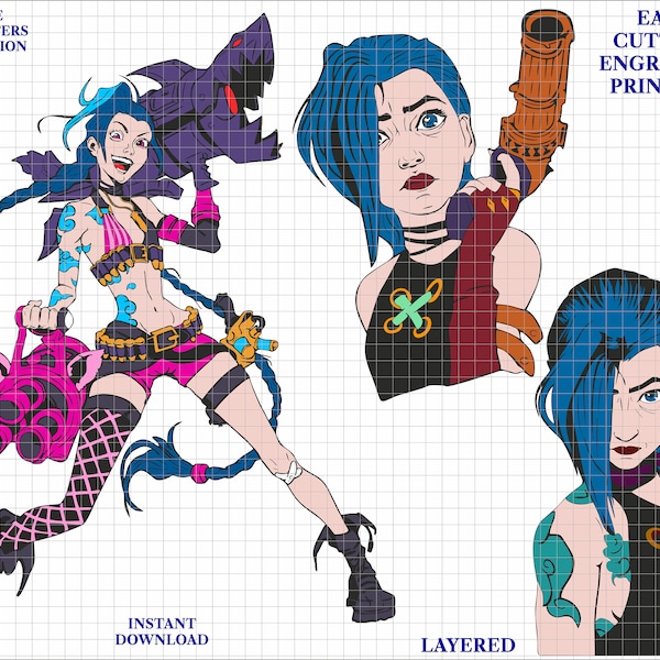 Jinx Svg - Etsy