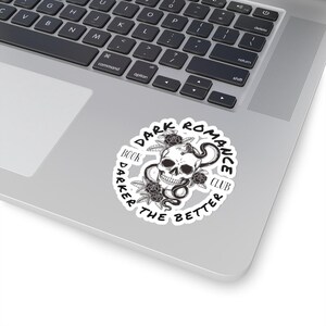 Dark Romance Book Club Stickers | Sweet Gothic Decor for Book Lovers ...
