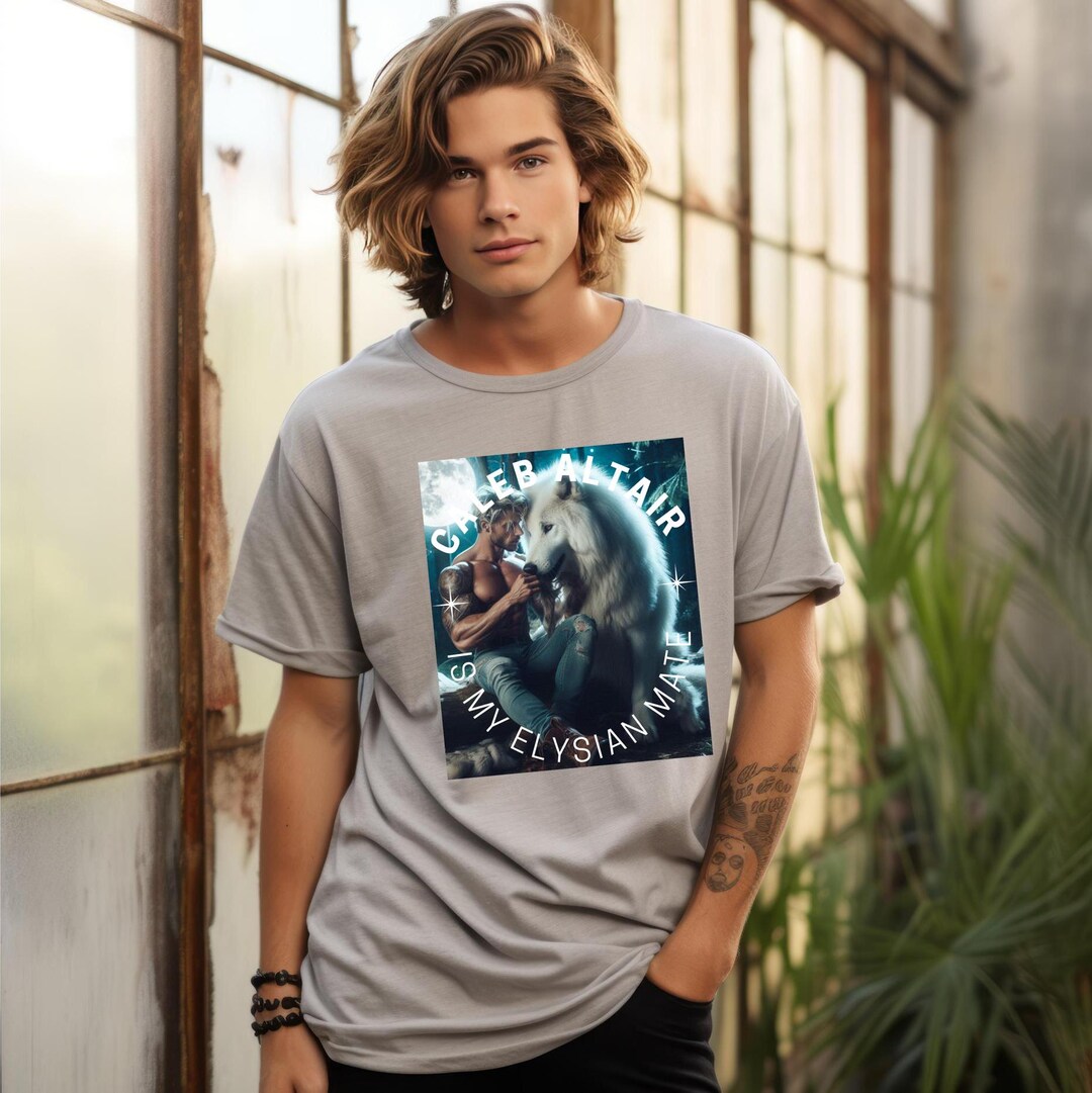 Caleb Altair, Vampire Love T-shirt, Fantasy Tee, Caleb is My Elysian ...