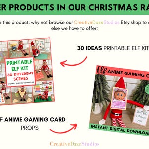Printable Elf Movie Night Props, Elf Film Night Scene, Christmas Elf ...
