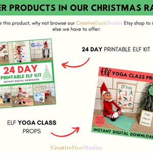 Printable Elf Christmas Jumper Props, Printable Elf Funny Xmas Jumper ...