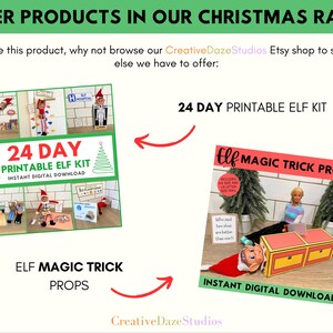 Printable Elf Archaeologist Props, Elf Dinosaur Excavation Props, Elf ...