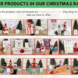 Printable Elf X-ray Props, Christmas Elf Doctor Scene, Xmas Elf ...