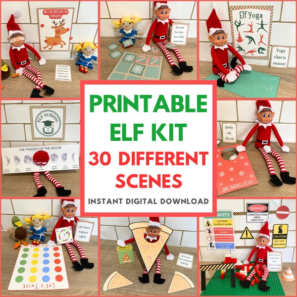 Elf on the Shelf Kit Printable - Etsy