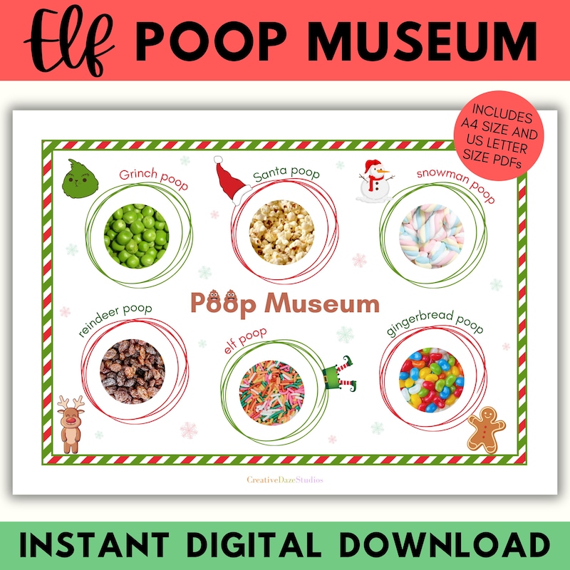Reindeer Poop - Etsy