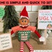 Printable Elf Christmas Jumper Props, Printable Elf Funny Xmas Jumper ...