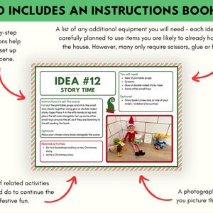 Printable Elf Kit, 30 Christmas Elf Ideas, Downloadable Elf Props ...