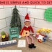 Printable Elf Music School Props, Elf Guitar and Keyboard, Christmas ...