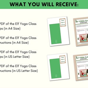 Printable Elf Yoga Class Props, Funny Elf Ideas, Easy Elf Ideas ...