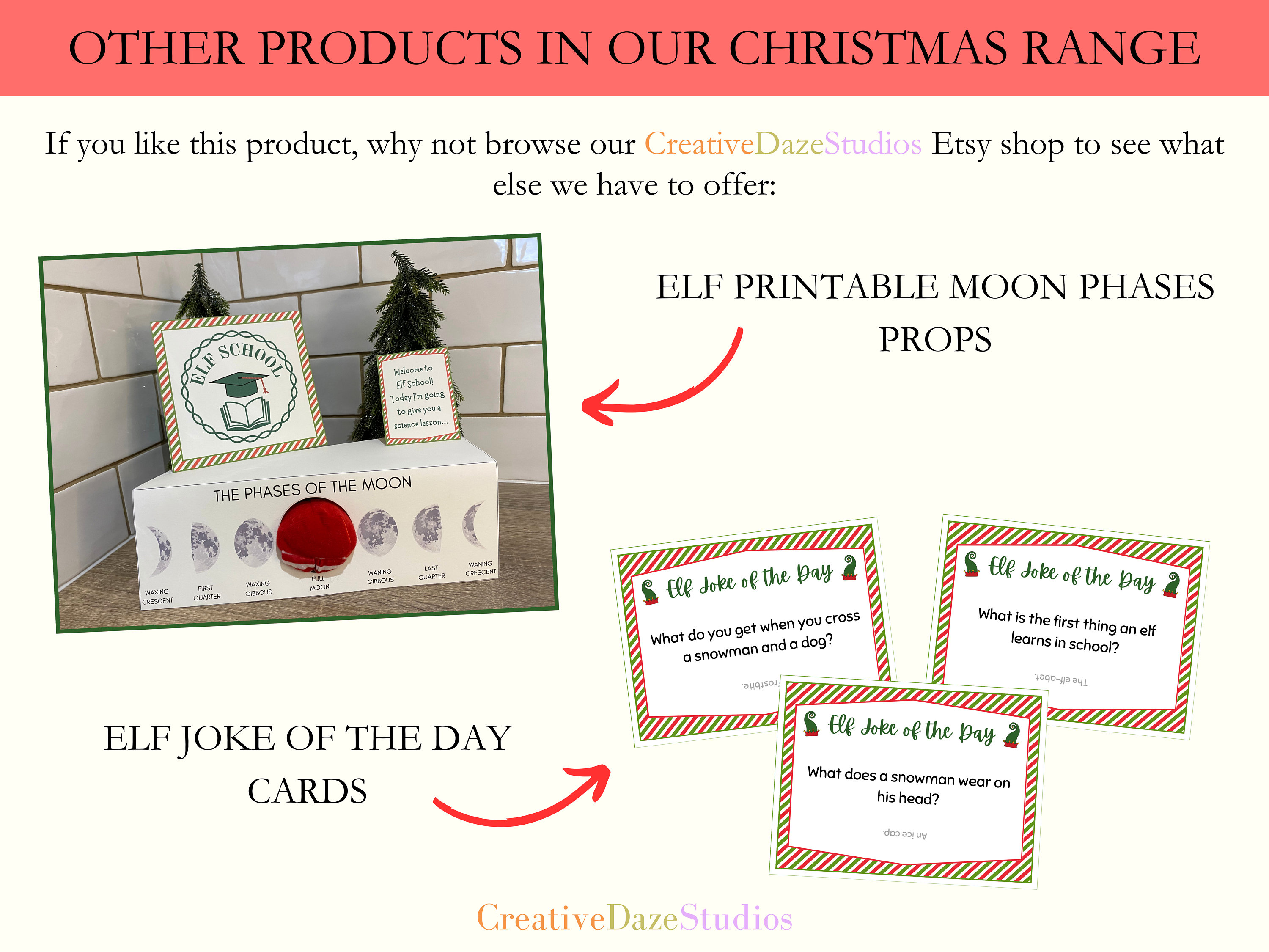 Printable Elf Movie Night Props Elf Film Night Scene - Etsy