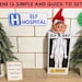 Printable Elf X-ray Props, Christmas Elf Doctor Scene, Xmas Elf ...