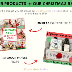 Printable Elf Lemonade Stand Props, Elf Lemonade Stall Props, Funny Elf ...