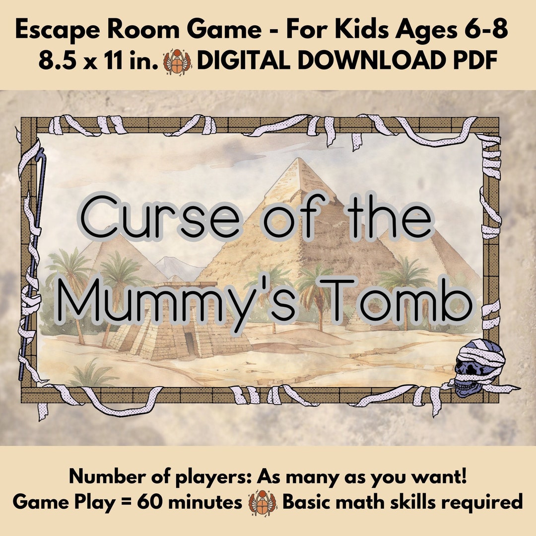 Escape Room Game | DIY Escape Room Kit | Kids Escape Room | Kids Puzzle ...