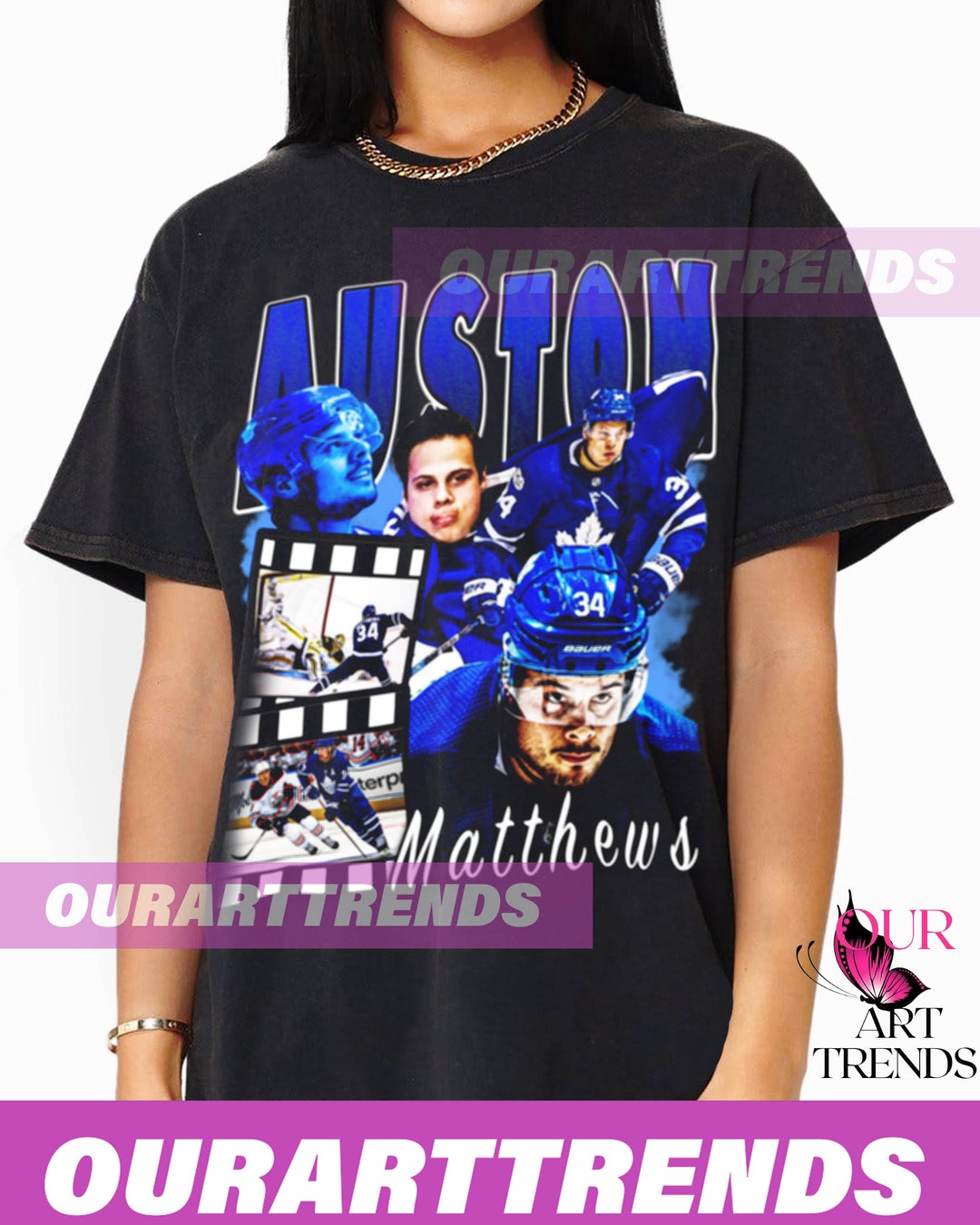 Limited Auston Matthews Shirt Ice Hockey American Professional Hockey ...