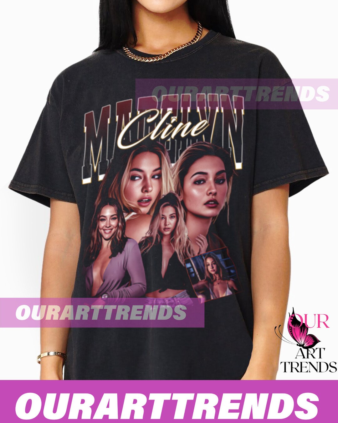 Madelyn Cline Actor Movie Drama Television Series Fans Gift T-shirt ...
