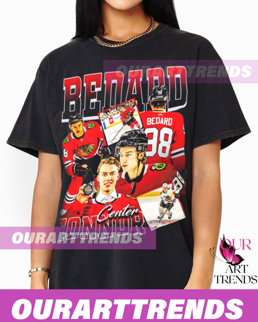 Limited Connor Bedard Shirt Ice Hockey American Professional Hockey ...