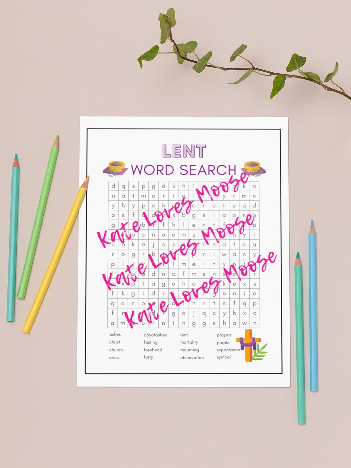 Nurture Faith and Fun With a Bundle of Lenten Printables for Older Kids ...