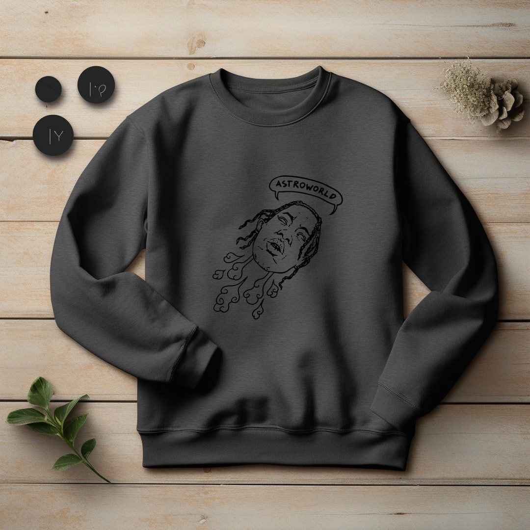 Cactus Jack Sweatshirt, Unisex Sweatshirts, Utopia Travis Scott Album ...