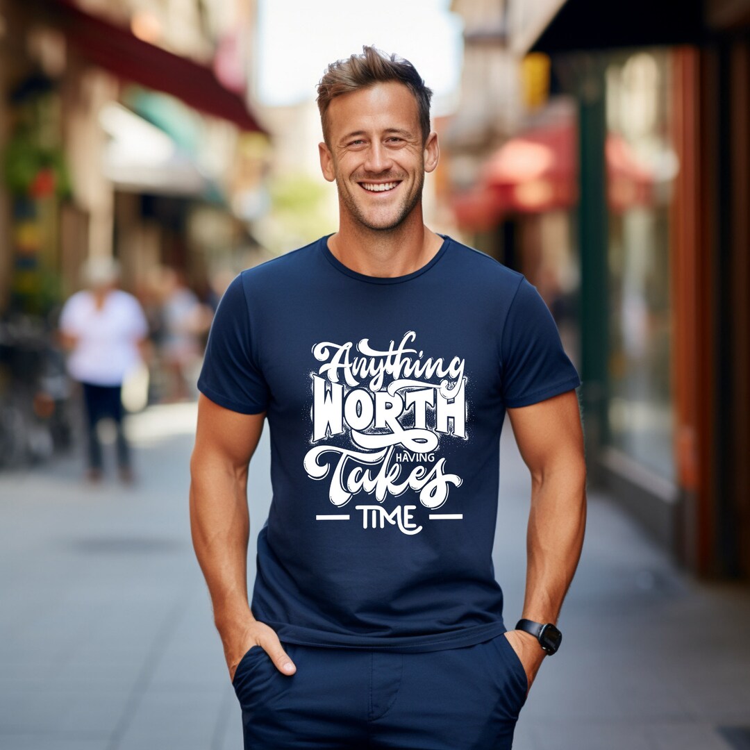 Time Valued Man Tee Prioritizing What Matters, Time Well Spent Shirt T ...