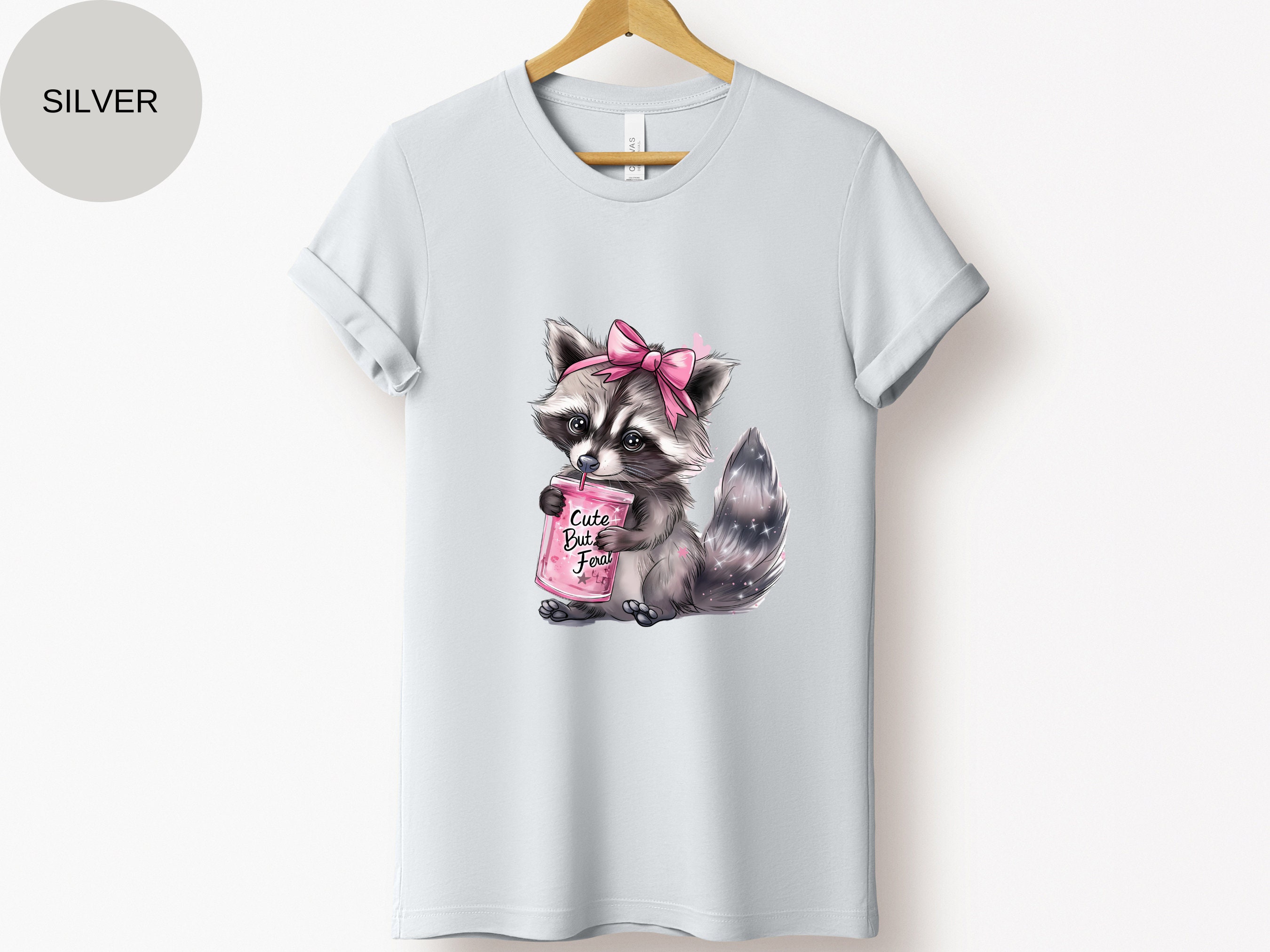 Raccoon Graphic T-shirts, Raccoon Moon Tshirt, Raccoon Shirt, Tshirt ...