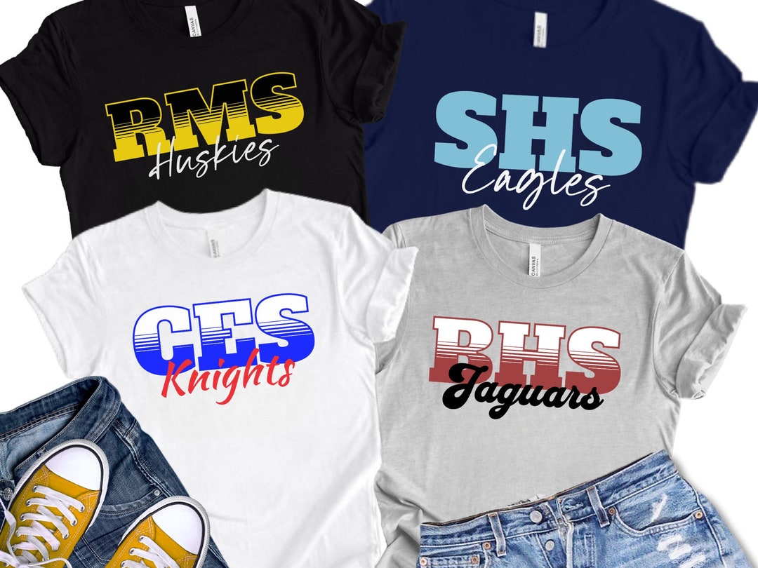 Custom School Shirt, Custom School Spirit Shirt, Custom Teacher Shirts ...