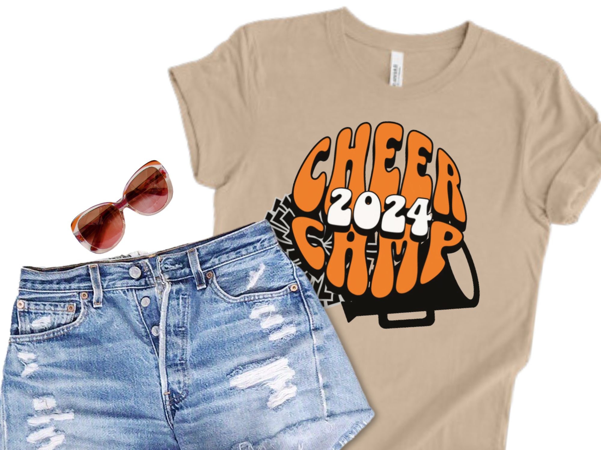 Team Shirts, Cheer Shirts, Custom Summer Gift Cheerleader Camp Group ...