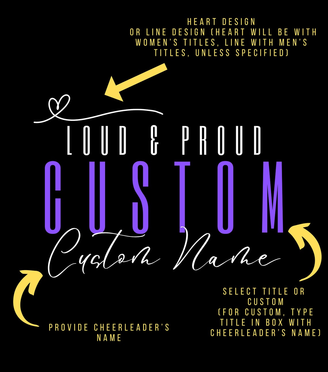 Personalized Loud Proud Cheerleader Competition Family Shirt, Cheer ...