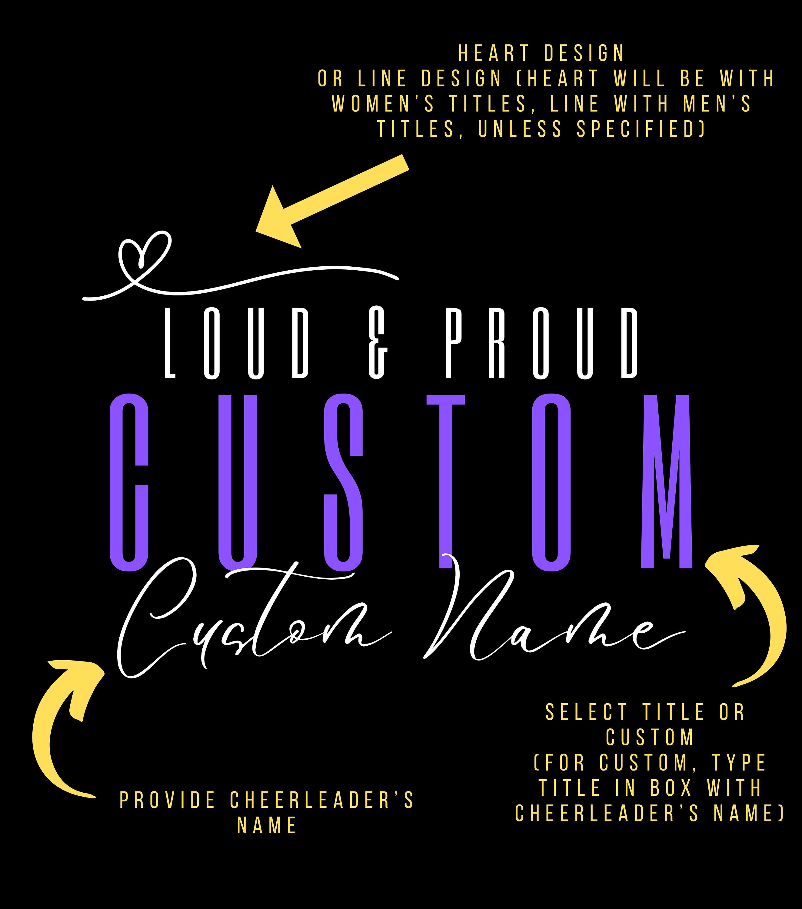 Personalized Loud Proud Cheerleader Competition Family Shirt, Cheer ...