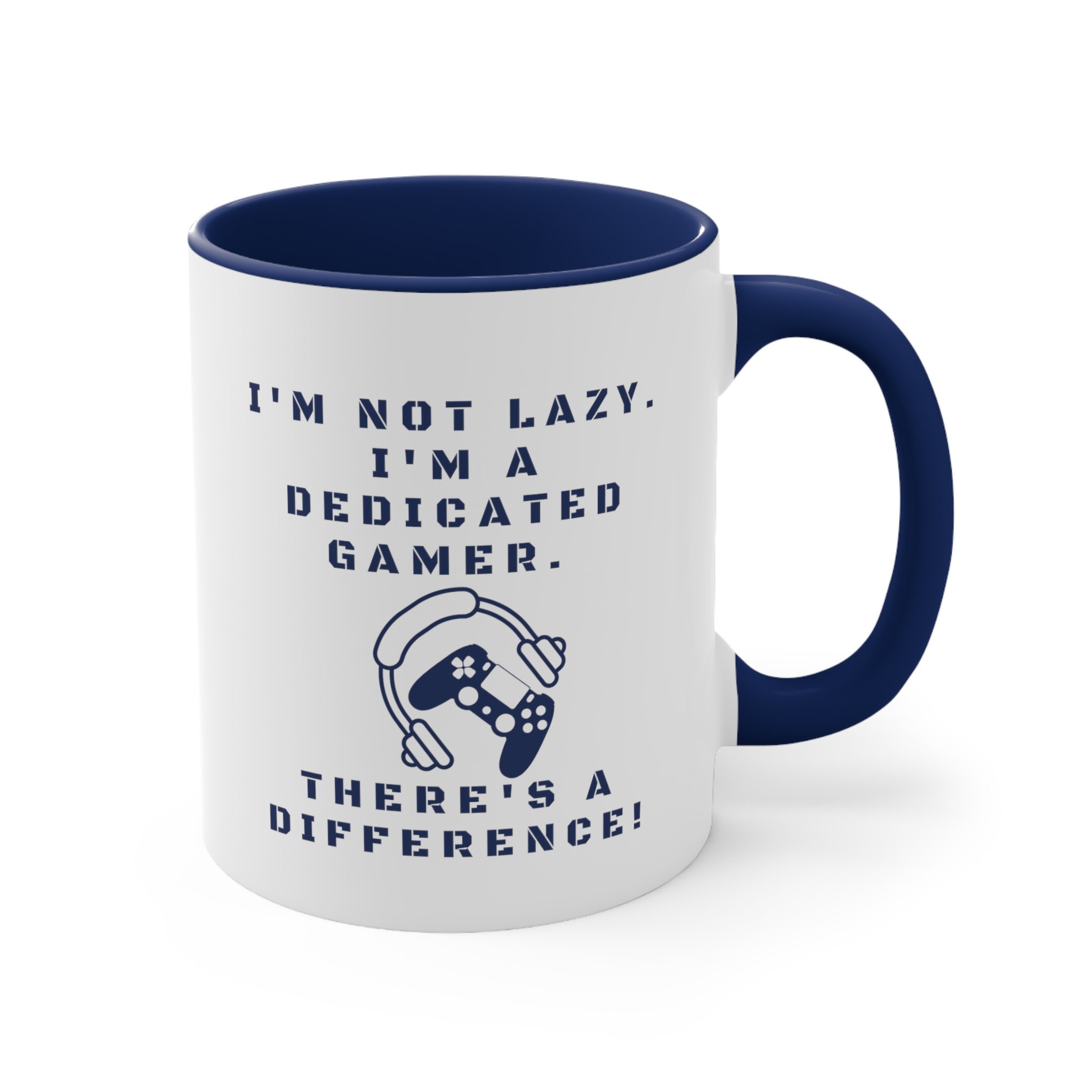 Dedicated Gamer Coffee Mug 11oz Gamer Mug Gaming Mug - Etsy