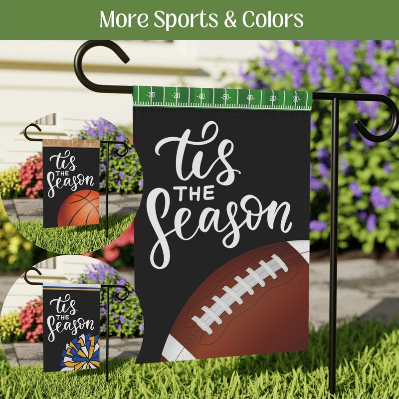 Football House Flags - Etsy