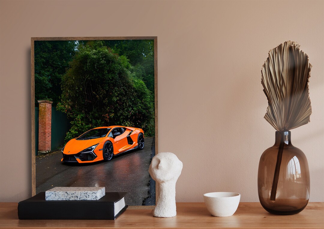 Lamborghini Revuelto Wall Decor Sports Car Canvas Modern Car - Etsy