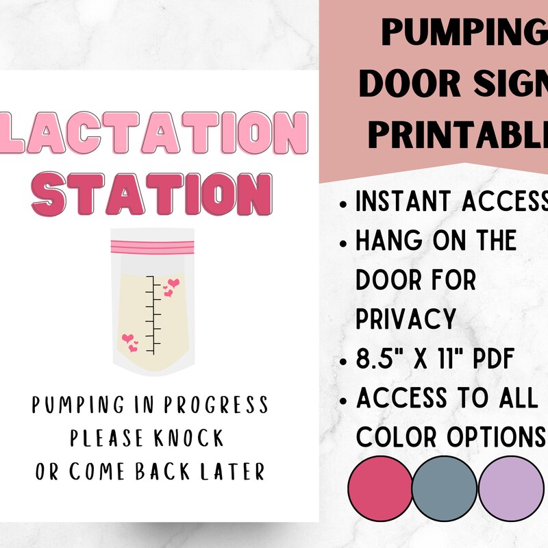 Lactation Room Sign - Etsy