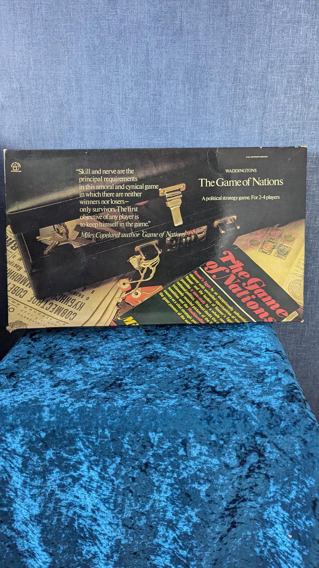 Vintage Waddingtons the Game of Nations Board Game 1972 - Etsy